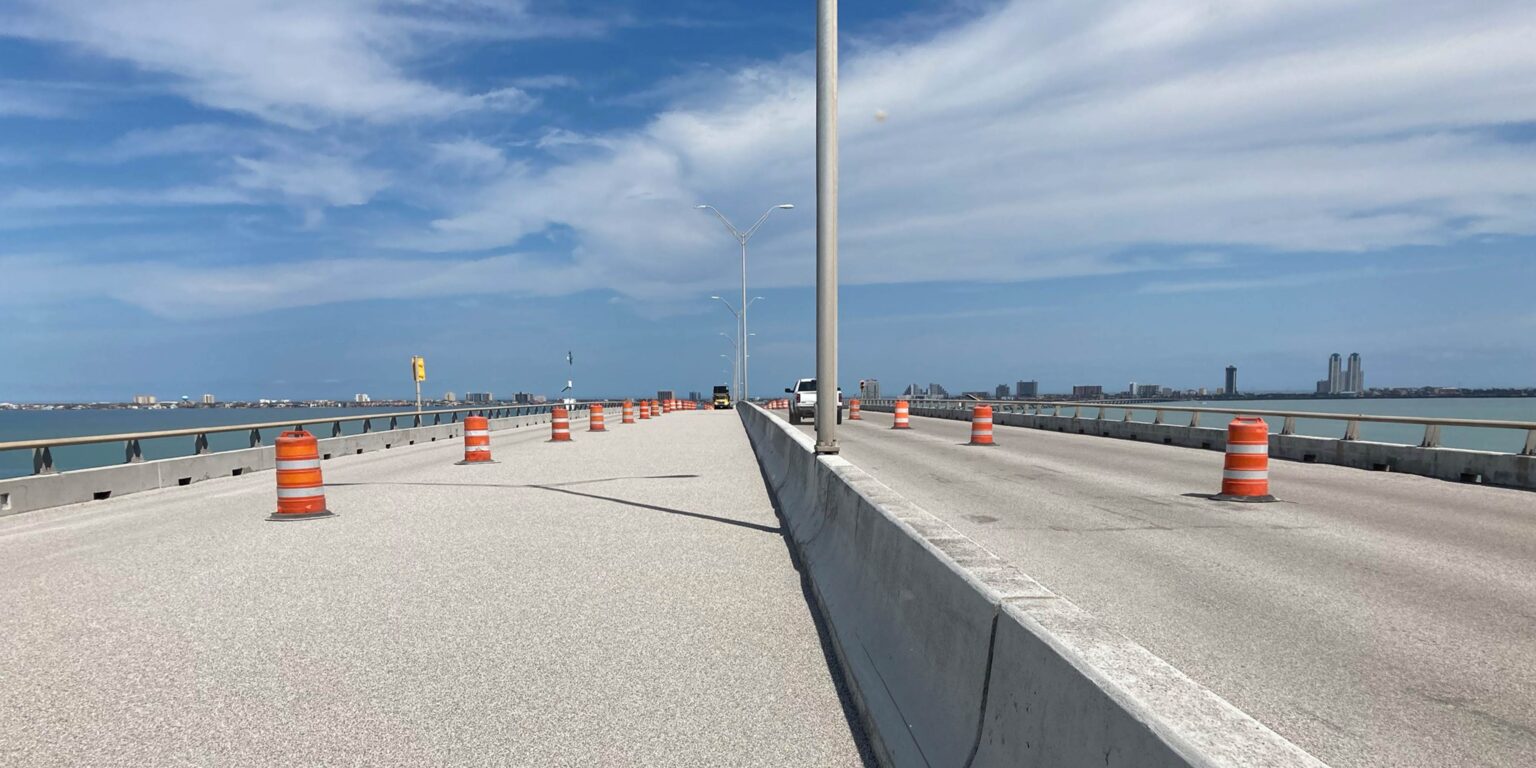 Queen Isabella Memorial Causeway Bridge Deck Polymer Overlay - FasTrac
