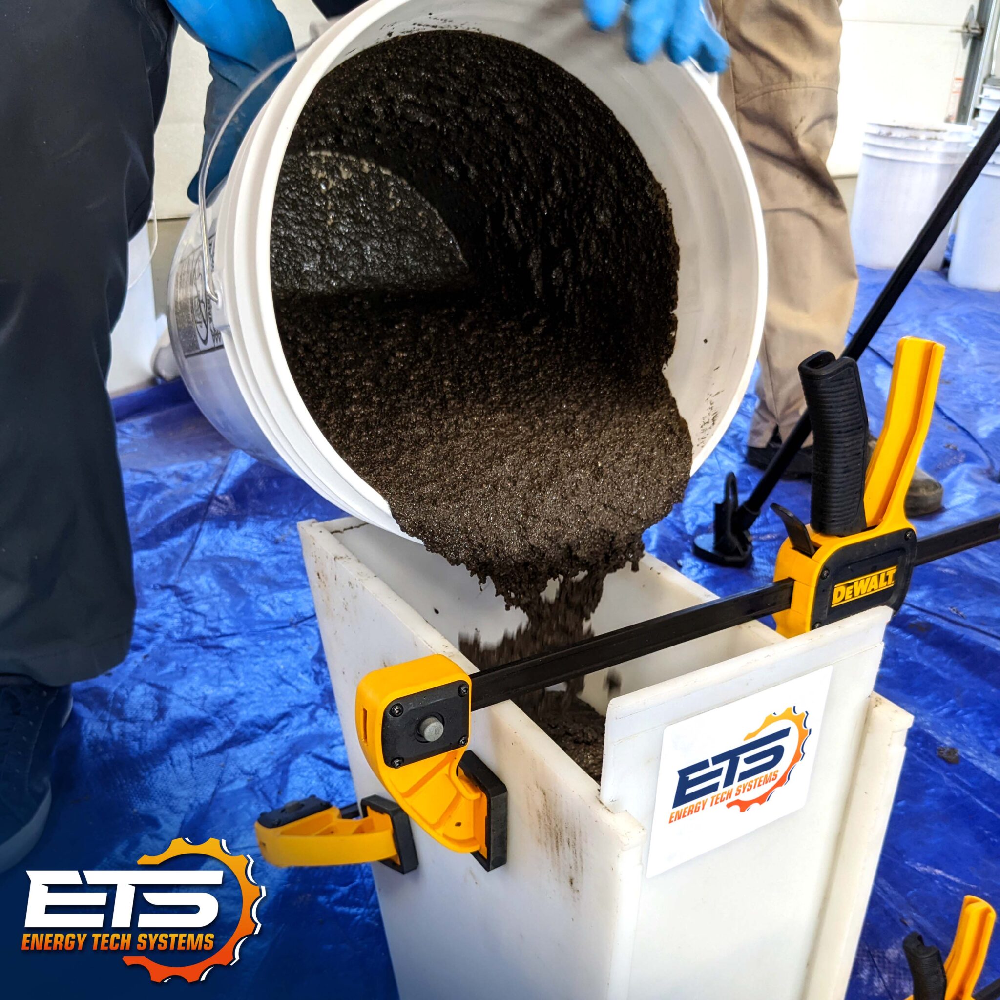 Low Clearance Grouting - FasTrac CE815 Epoxy Grout